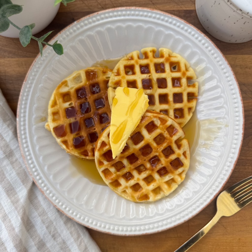 Easy Make-Ahead Waffles - Daddio's Kitchen